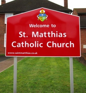 Post Mounted Church Signs - Signs for Churches